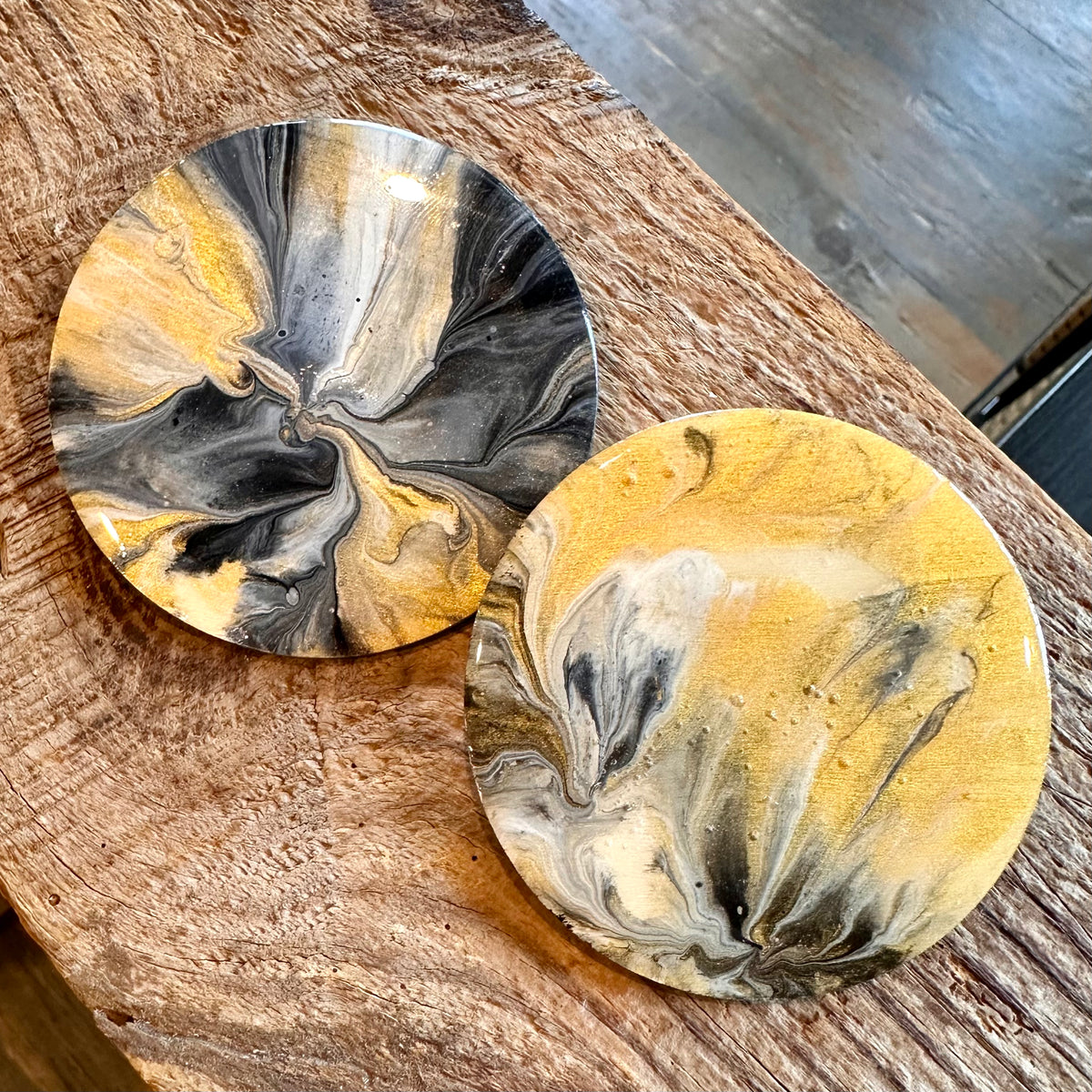 Marley - Gold, White and Black 2.0 – Artistic Fusion Craft Studio
