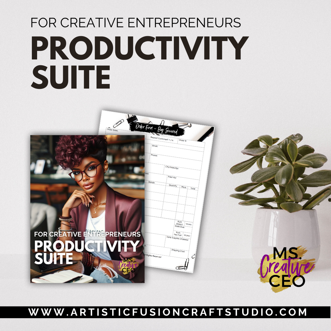 The Ms. Creative CEO Productivity Suite – Artistic Fusion Craft Studio